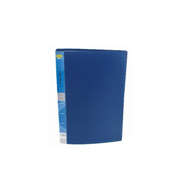 CARPETA A4 CON FOLIOS LAMA X10 FOLIOS AZUL | Sumar Mayorista